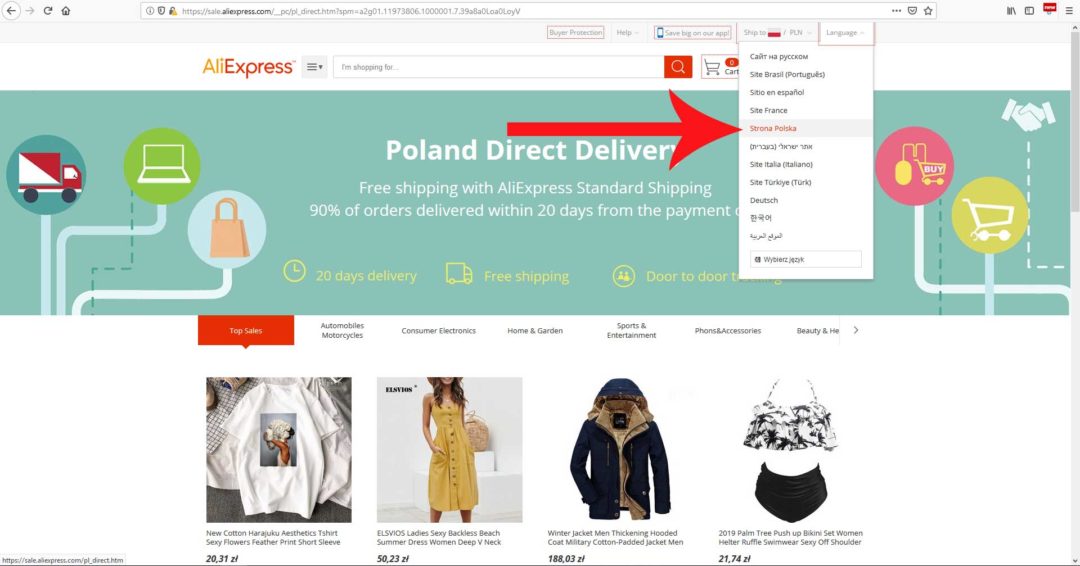 Aliexpress opinie i jak kupować na polskiej wersji